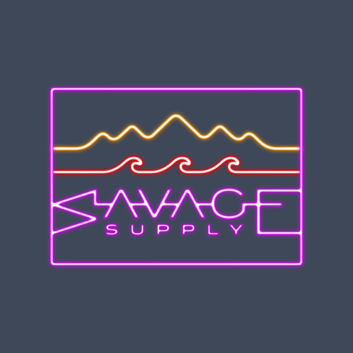 Neon Logo – Savage Supply